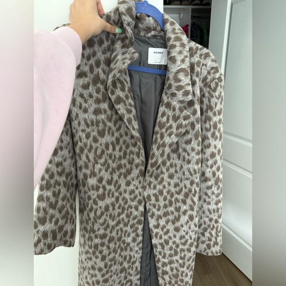 Old Navy | Jackets & Coats | Leopard Print Coat | Poshmark